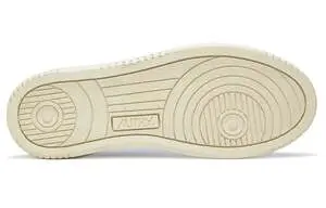 AUTRY Medalist Leather Low Sneakers - White/bordeaux