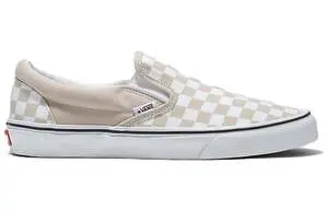 VANS Checkerboard Slip-on Sneakers - White/gray