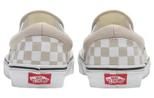 VANS Checkerboard Slip-on Sneakers - White/gray