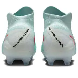 Nike Phantom Luna 2 Elite Fg Athletic Cleats - Mint/off-noir/atomic Red