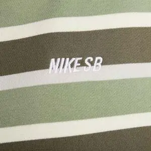 Nike Full-zip Fleece Skate Hoodie With Striped Pattern