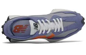 NEW BALANCE 327 Magnetic Blue Varsity Orange - Black/blue
