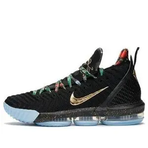 Nike Lebron 16 Kc 'watch The Throne' High Top Sneakers - Black