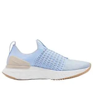 Nike React Phantom Run Flyknit 2 Athletic Sneakers - Blue/white