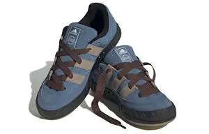 Adidas Adimatic Low Top Sneakers - Blue/brown/black