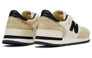 NEW BALANCE Teddy Santis X 990v1 Made In Usa Sneakers - Creamyellow