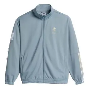 Adidas Originals X Dime Ss23 Superfire Track Jacket - Magic Grey