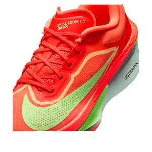 Nike Zoom Fly Athletic Sneakers - Bright Crimson/lime Blast/mint Foam