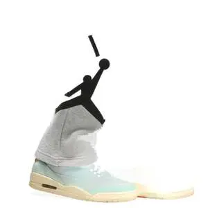 JORDAN X Nina Chanel Abney Sweatpants 'grey Black