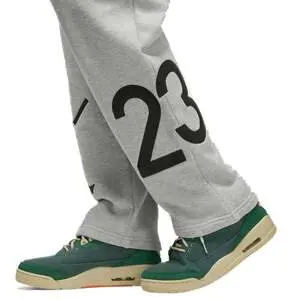 JORDAN X Nina Chanel Abney Sweatpants 'grey Black