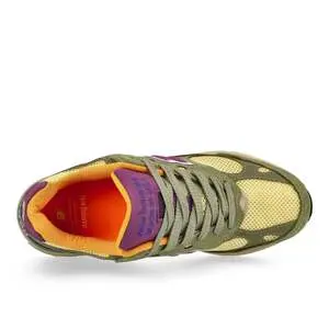 NEW BALANCE X Teddy Santis 993 Made In Usa "olive Leaf Maize" Sneakers - Olive Leaf/maize