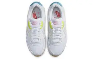 Nike Max 90 "pastel" Low Top Sneakers - White/green