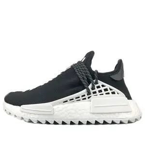 Adidas Pharrell X Chanel Nmd Human Race Trail Sneakers - Black