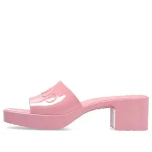 Gucci Logo Platform Slides - Default Color