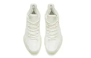 ANTA Shock Wave 4 "jade Rabbit" Athletic Sneakers - White/green