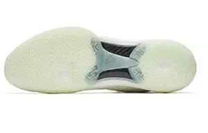 ANTA Shock Wave 4 "jade Rabbit" Athletic Sneakers - White/green