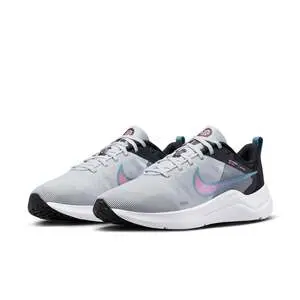 Nike Downshifter 12 Athletic Sneakers - Gray/black