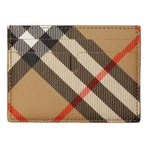 Burberry 26 Check Cards Holder - Sand