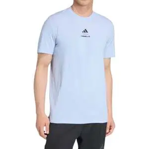 Adidas X Les Mills Graphic Short Sleeve T-shirt - Glow Blue