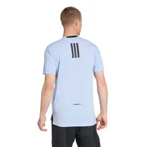 Adidas X Les Mills Graphic Short Sleeve T-shirt - Glow Blue
