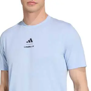 Adidas X Les Mills Graphic Short Sleeve T-shirt - Glow Blue