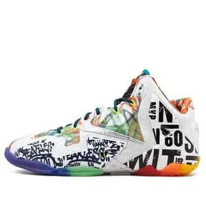 Nike Lebron Premium 'what The Lebron' Basketball Sneakers - Black/silver/silverblue