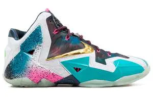 Nike Lebron Premium 'what The Lebron' Basketball Sneakers - Black/silver/silverblue
