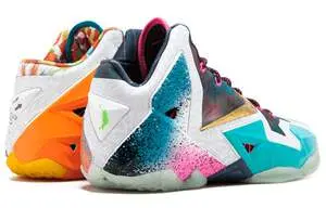 Nike Lebron Premium 'what The Lebron' Basketball Sneakers - Black/silver/silverblue