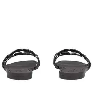 Gucci Interlocking G Rubber Slides - Black