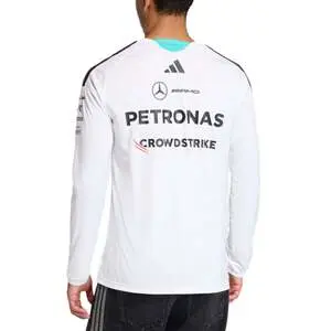 Adidas X Mercedes Amg Petronas Formula 1 Long Sleeve Team Driver Shirt