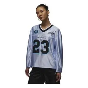 JORDAN Long Sleeve Jersey - Hydrogen Blue