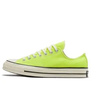 CONVERSE Chuck 70 Vintage Canvas Low Top Sneakers - Yellow