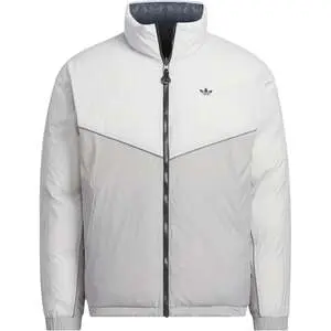 Adidas Down Jacket With All-over Logo Print