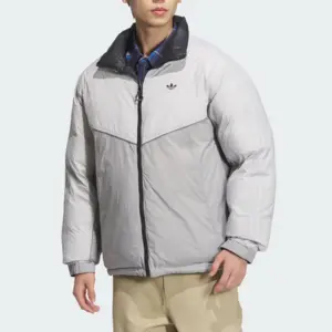 Adidas Down Jacket With All-over Logo Print