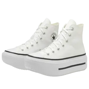 CONVERSE Chuck Taylor All Star Lift Double Stack Hi - White/black