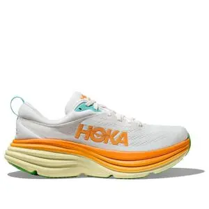 Hoka One One Bondi Sneakers - White/orange