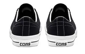 CONVERSE One Star Pro Low Top Sneakers - Black/white/white