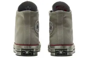 CONVERSE Chuck Taylor All Star 1970s Canvas High Top Sneakers - Grey/red