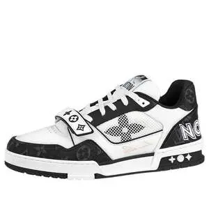 LOUIS VUITTON LOUIS VUITTON LV Trainer High Top Sneakers White/black
