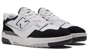 NEW BALANCE 550 "white Black" Low Top Sneakers - White/black