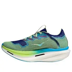 Hoka One One Cielo X1 Athletic Sneakers - Evening Sky/lettuce