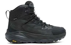 Hoka One One Kaha Gtx High Top Lace-up Boots - Black