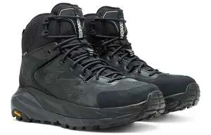 Hoka One One Kaha Gtx High Top Lace-up Boots - Black