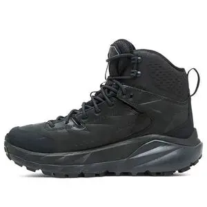 Hoka One One Kaha Gtx High Top Lace-up Boots - Black