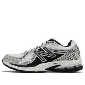 NEW BALANCE New Balance 860v2 Lace-Up Sneakers White Silver