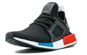 Adidas Nmd Xr1 Primeknit "og - Black/red/blue