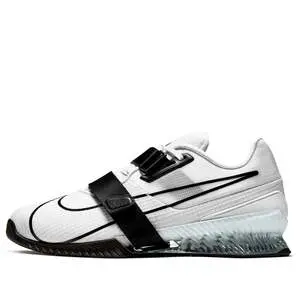 Nike Romaleos Weightlifting Sneakers - White/black