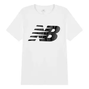 NEW BALANCE Classic Flying Graphic Tee Asia Sizing 'white Black