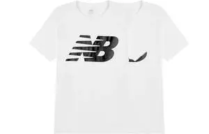 NEW BALANCE Classic Flying Graphic Tee Asia Sizing 'white Black
