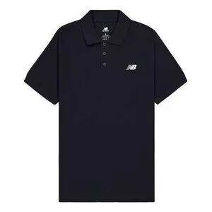 NEW BALANCE Sport Essentials Polo Shirt Asia Sizing - Black